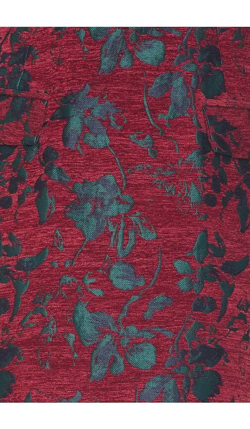 Amanda Uprichard Banco Dress In Burgundy