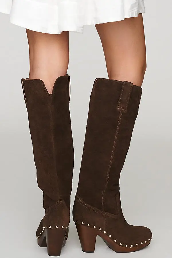 THE FRYE COMPANY Cdy Suede Tall Boots