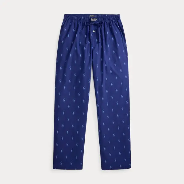 Ralph Lauren Polo Pony Pajama Pant - Fall Royal