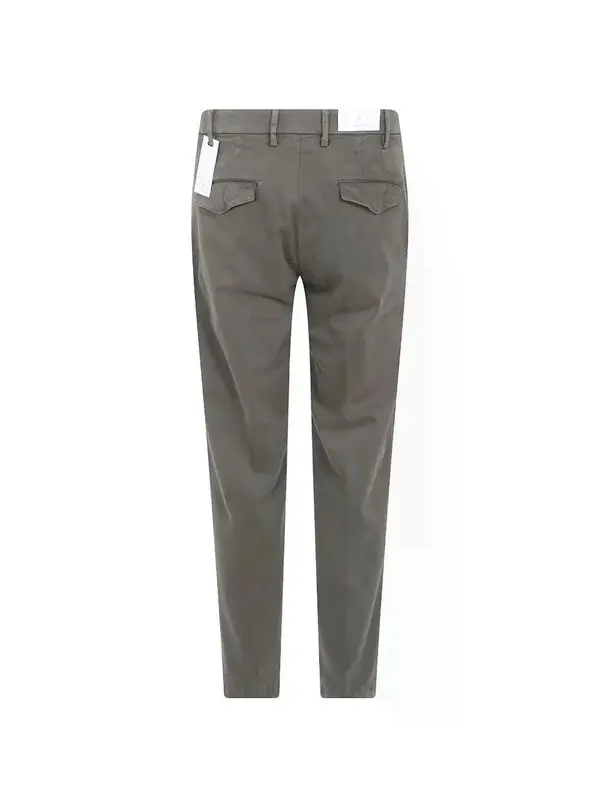 MICHAEL COAL Flap-pocket Chino Trousers