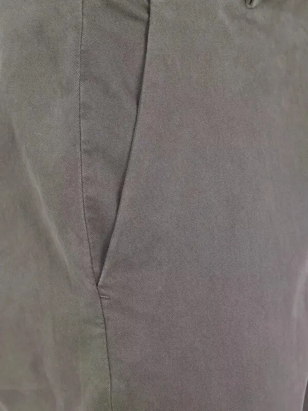 MICHAEL COAL Flap-pocket Chino Trousers