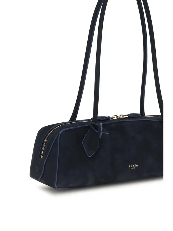 Alaïa Le Teckel Shoulder Bag - Blue