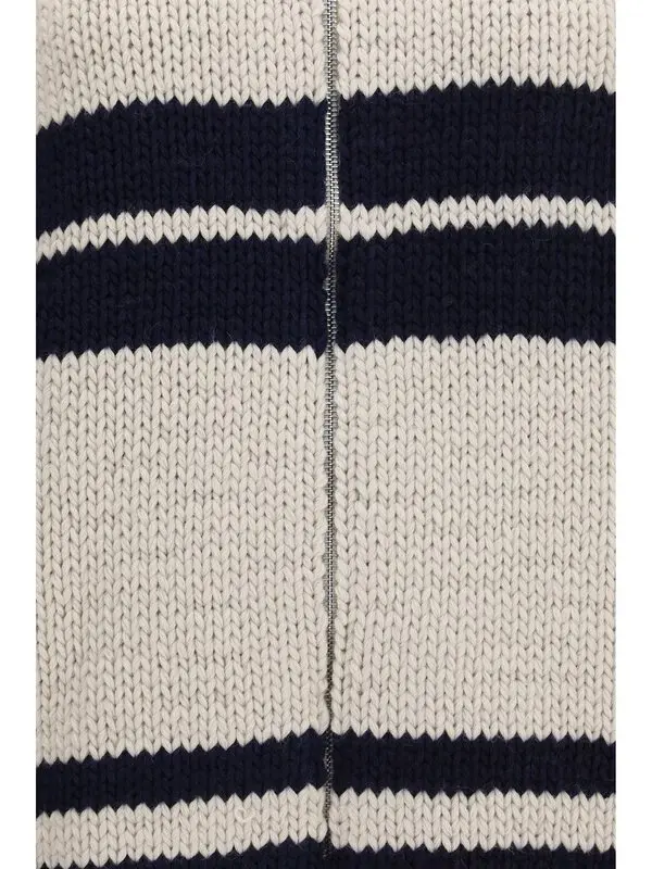 Prada Wool Zip Cardigan - Multicolor