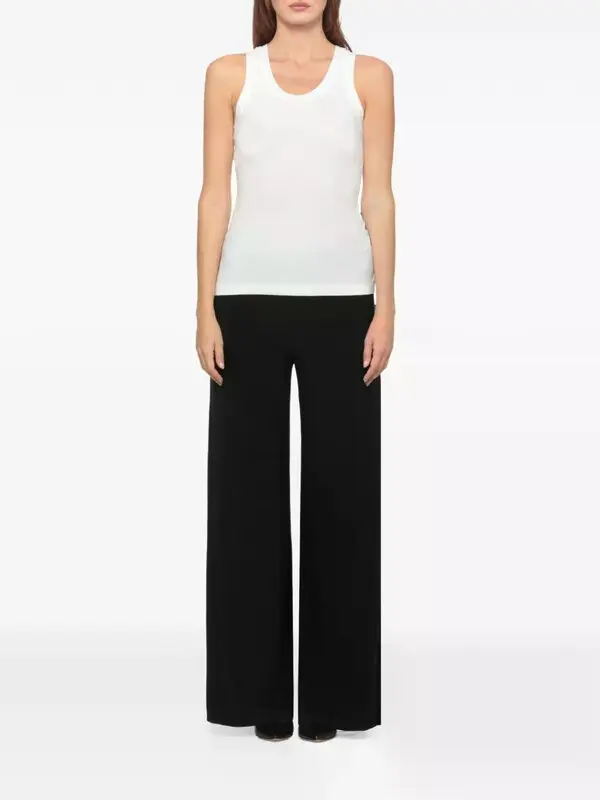 Norma Kamali Racer Scoop-neck T-shirt