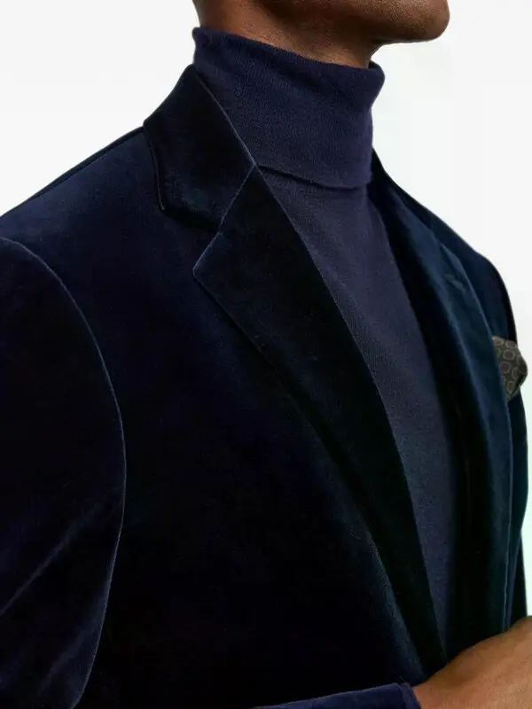Ralph Lauren Purple Label Kent Velvet Blazer