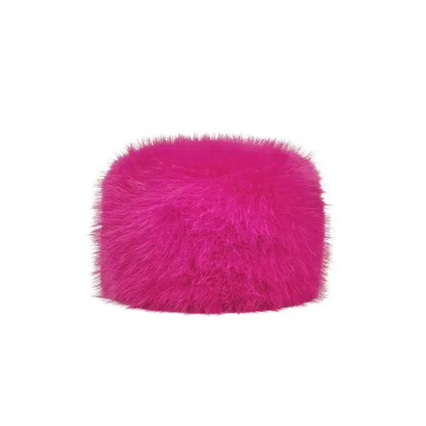 LE TRAP Gstaad Faux Fur Hat - Pink