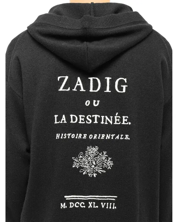 Zadig&Voltaire Camillo Wool & Cashmere Blend Hoodie