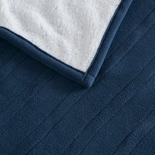 BEAUTYREST Serta Fleece To Sherpa Heated Blanket, Full