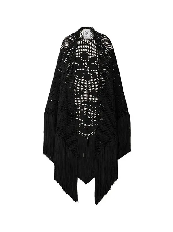 CHIARA IS Peony Mini Dress In Merino Wool With Classic Collar And Long Sleeves - Black