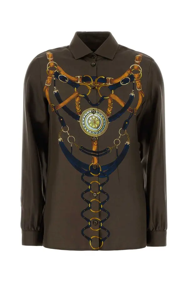 Etro Silk Shirt - Brown