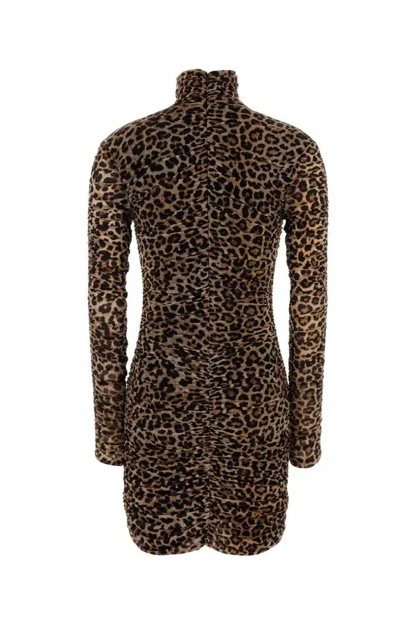 Blumarine Printed Jersey Mini Dress - Multicolor