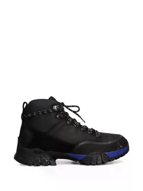 ROA X Fragment Andreas Leather Boots - Black