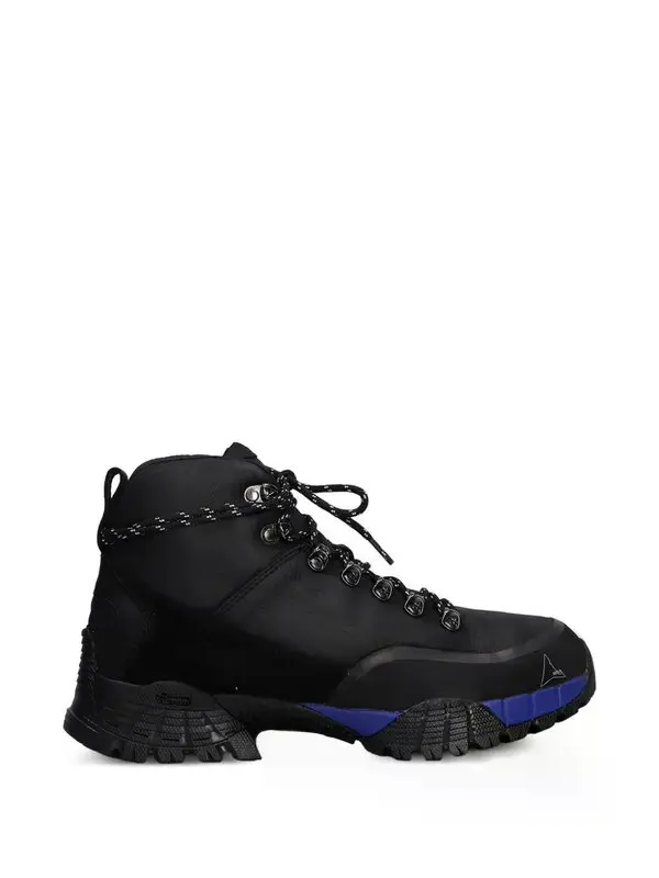 ROA X Fragment Andreas Leather Boots - Black