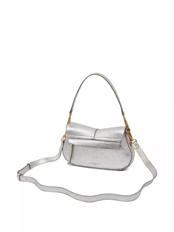 GIANNI CHIARINI Helena Round Grainy-leather Shoulder Bag