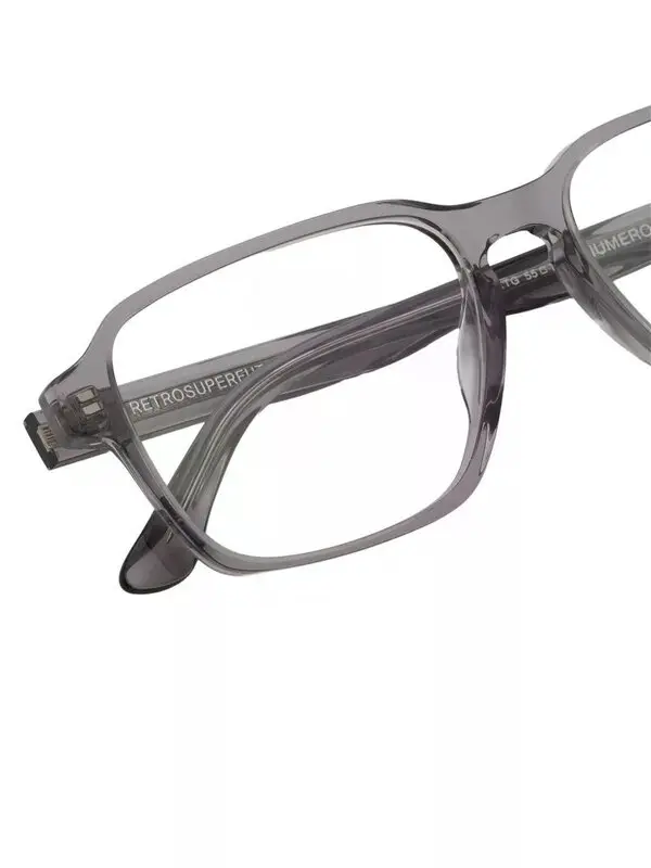 RETROSUPERFUTURE Numero 160 Geometric-frame Glasses - Grey