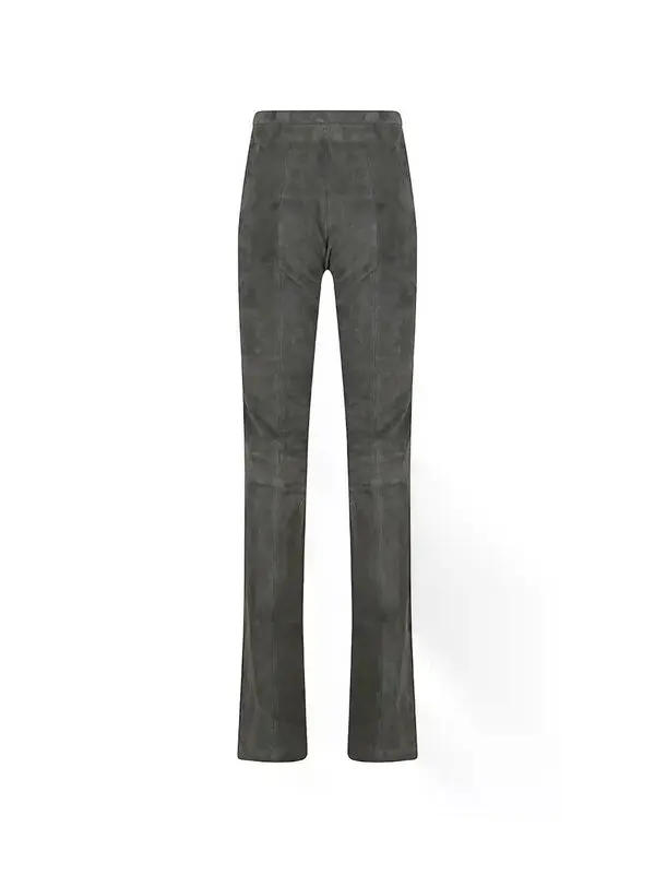 Stouls Icham Suede Flared Trousers