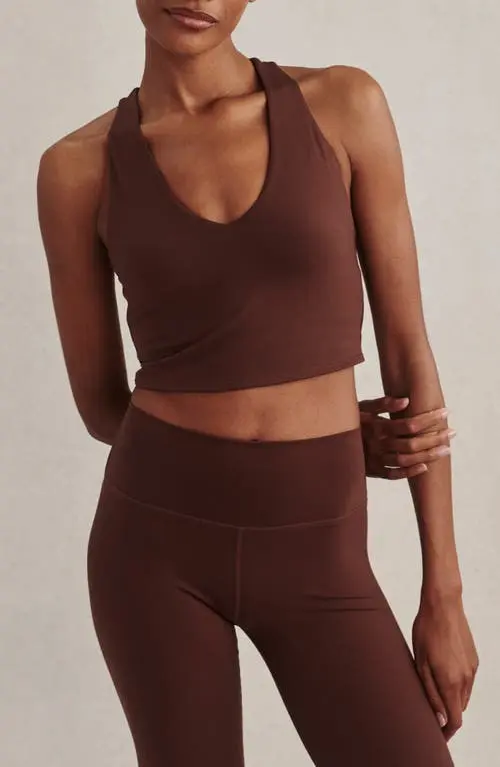 Varley Always Burke Performance Cropped Tank