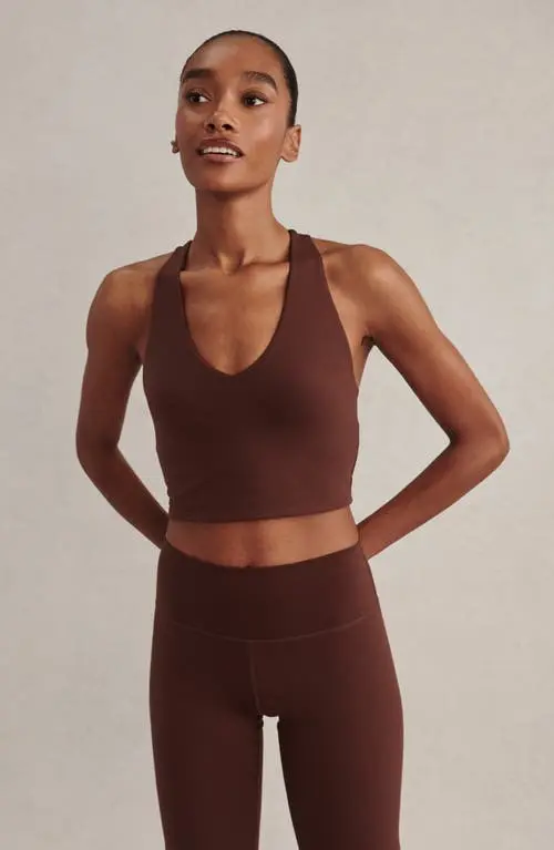 Varley Always Burke Performance Cropped Tank