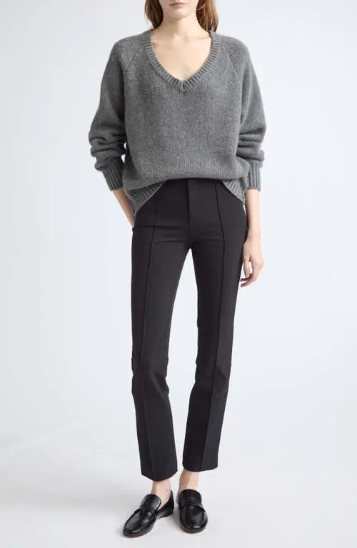 JAMIE HALLER The Riding Pant Stretch Narrow Leg Pants - Black