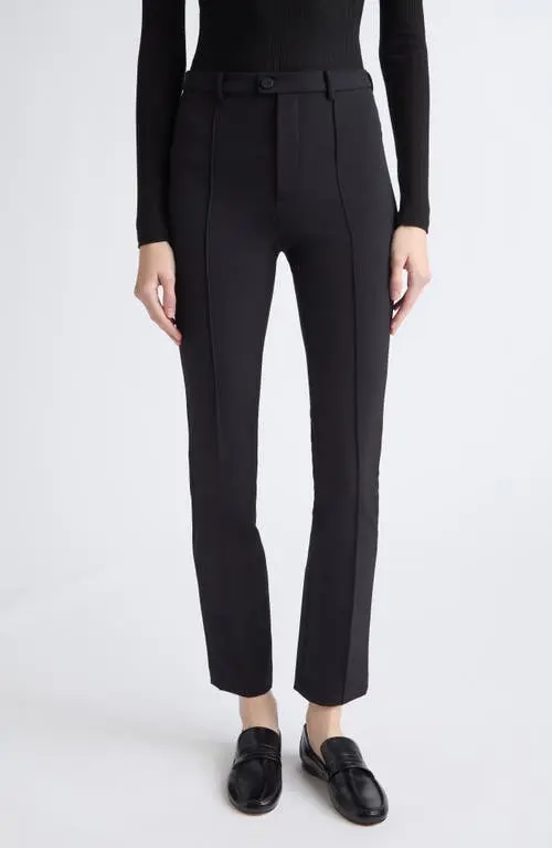 JAMIE HALLER The Riding Pant Stretch Narrow Leg Pants - Black