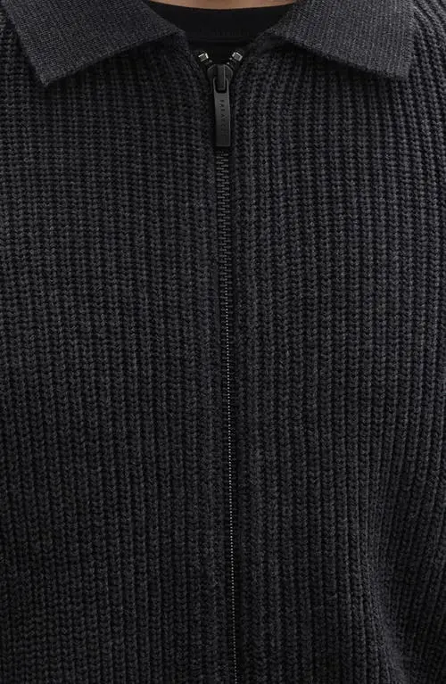 Robert Barakett Gregorio Full Zip Cardigan Sweater