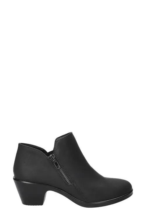 EASY WORKS BY EASY STREET Arbor Faux Leather Ankle Bootie - Black Matte