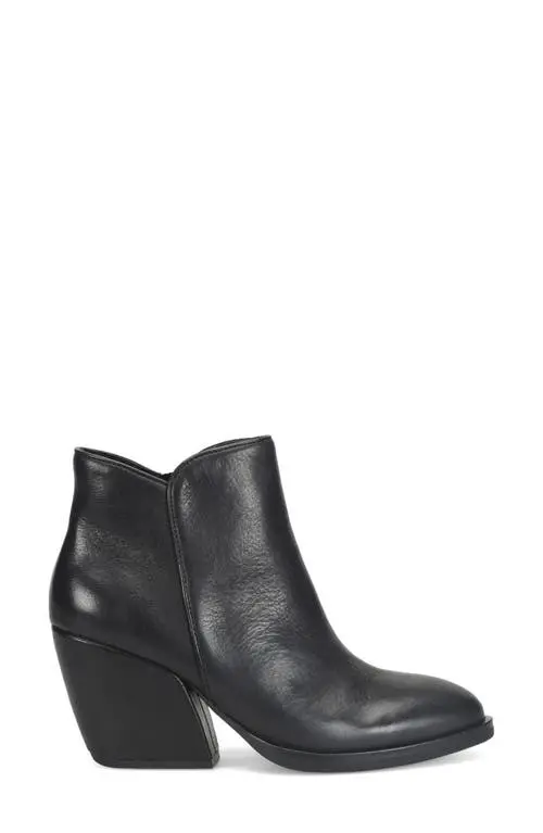 Kork-Ease® Stefana Bootie - Black Leather