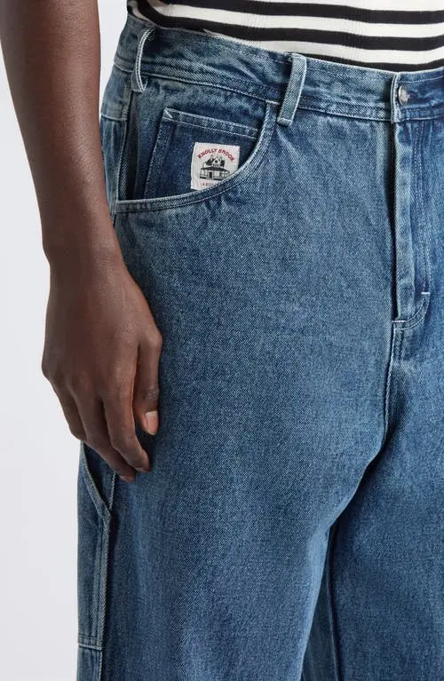 BODE Washed Denim Knolly Brook Carpenter Trousers