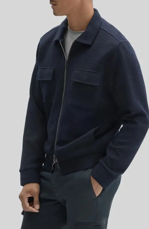 Robert Barakett Mezner Cropped Zip Jacket
