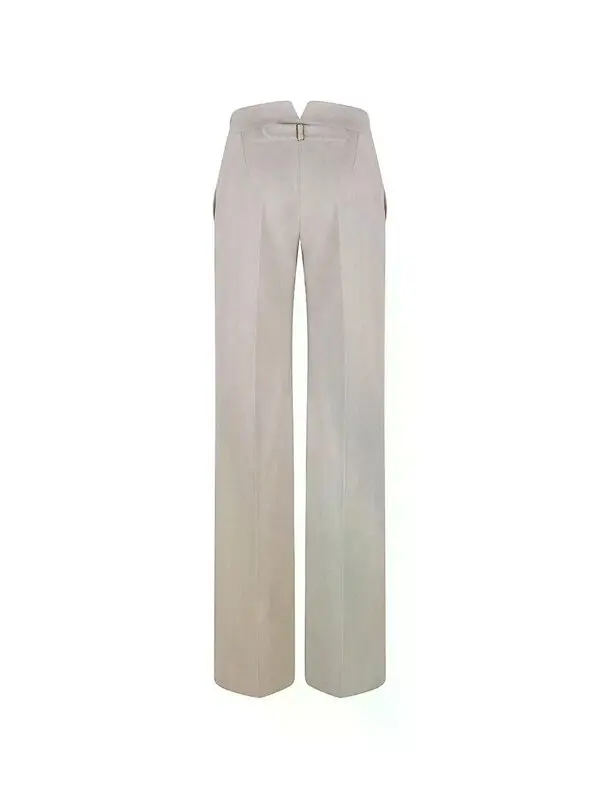 Ermanno Scervino Button-detail Wide-leg Tailored Trousers