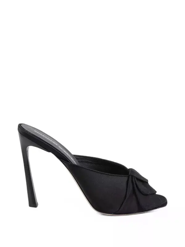 Ermanno Scervino Knotted Peep-toe Heeled Sandals