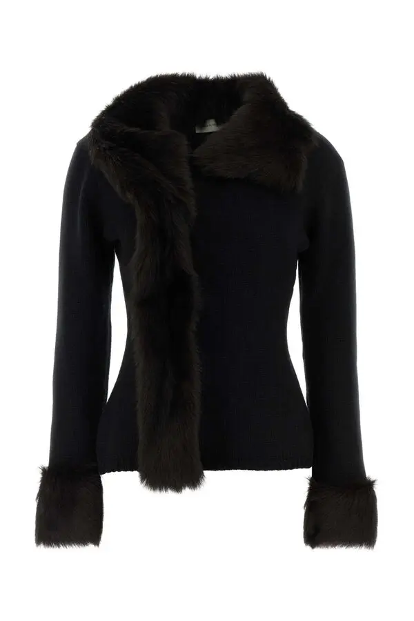 Magda Butrym Wool Blend Cardigan