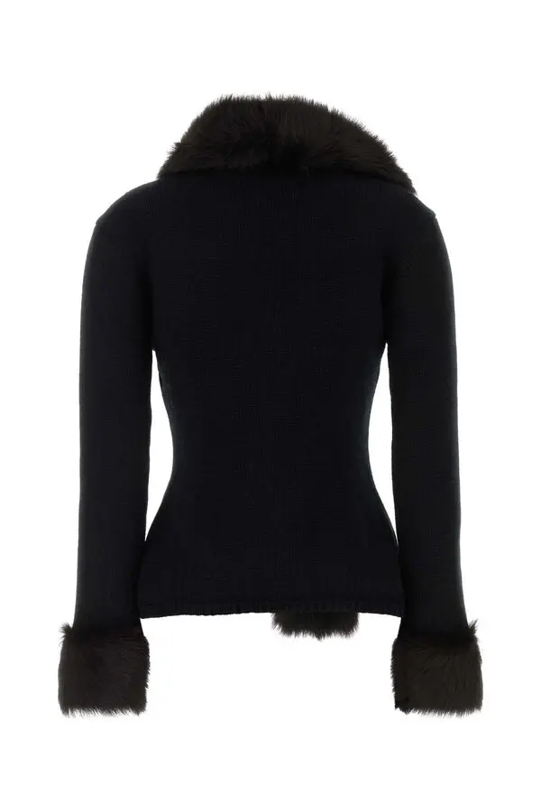 Magda Butrym Wool Blend Cardigan