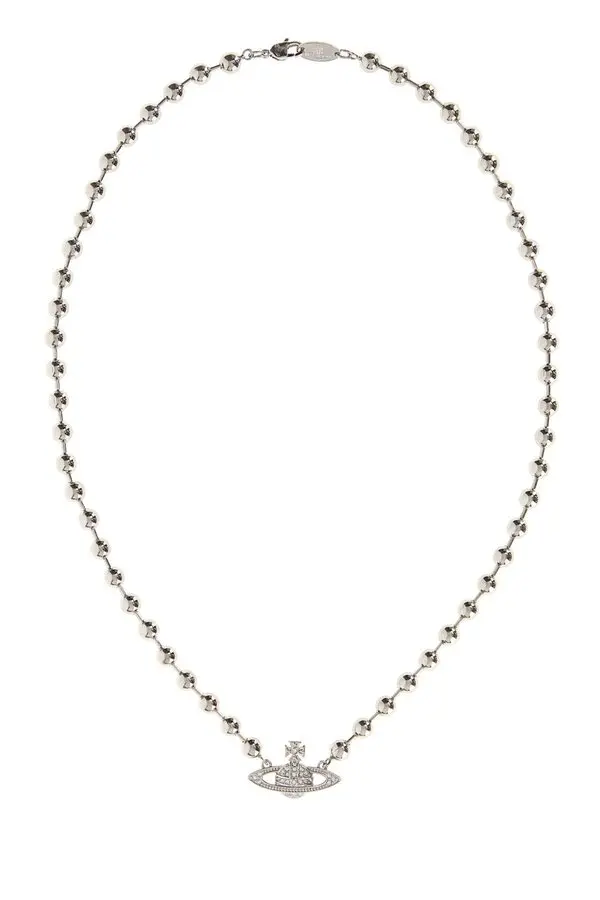 VIVIENNE WESTWOOD Metal Thames Necklace - Silver