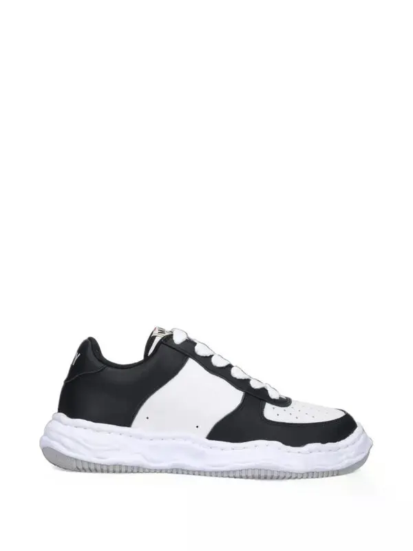 Mihara Yasuhiro Wayne Panelled Wavy-sole Sneakers