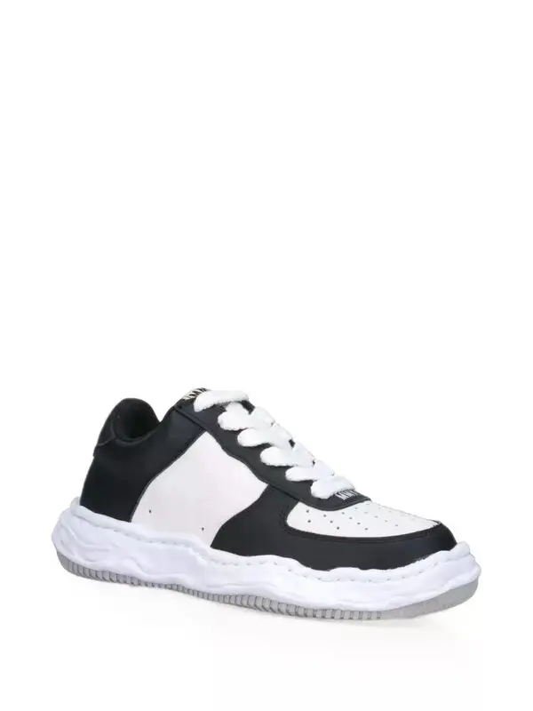 Mihara Yasuhiro Wayne Panelled Wavy-sole Sneakers