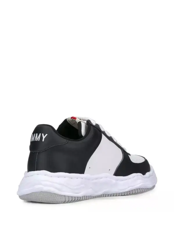 Mihara Yasuhiro Wayne Panelled Wavy-sole Sneakers