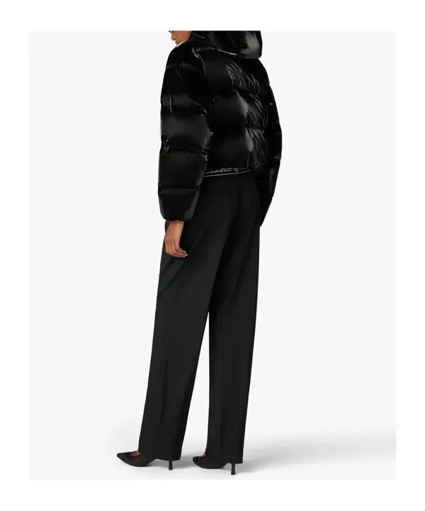 Casablanca Cropped Quilted Hooded Jacket