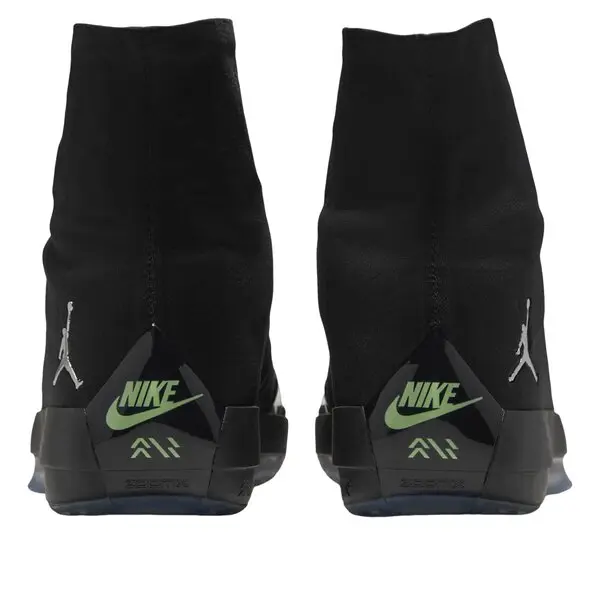 JORDAN 4028 'black Volt - Black/metallic Silver/barely Volt