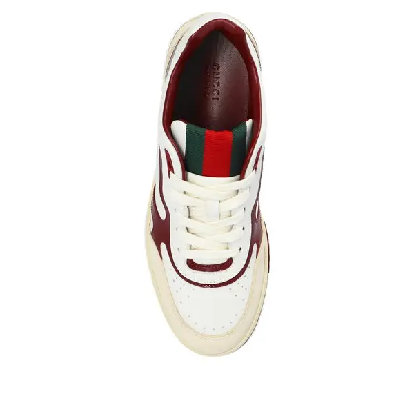 Gucci Reweb Sneaker 'white Rosso Ancora