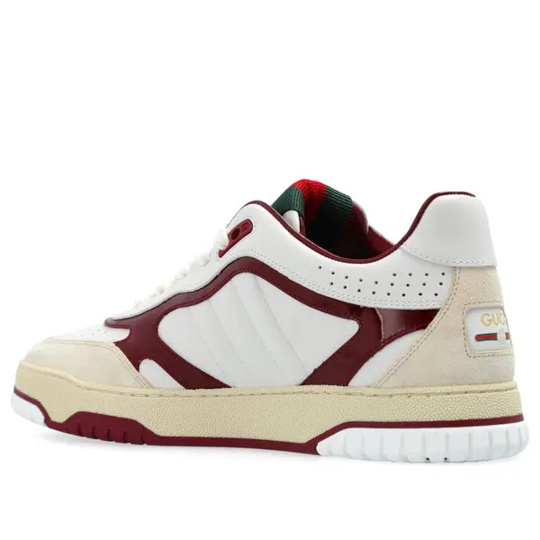 Gucci Reweb Sneaker 'white Rosso Ancora - White/rosso Ancora