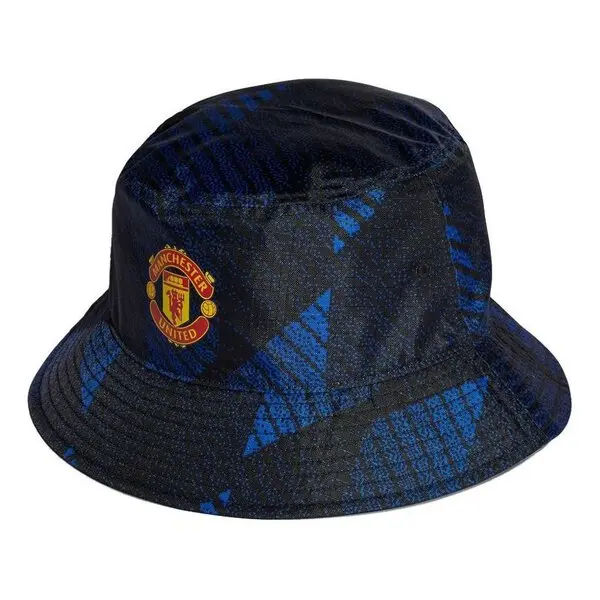 Adidas Manchester United Bucket Hat 'blue Black - Blue/black