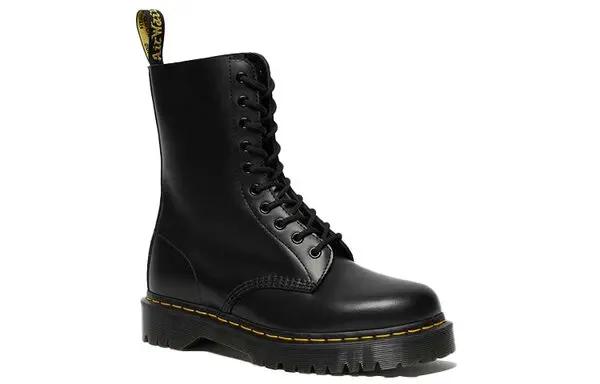Dr. Martens 1490 Bex Smooth Leather Mid Calf Boots