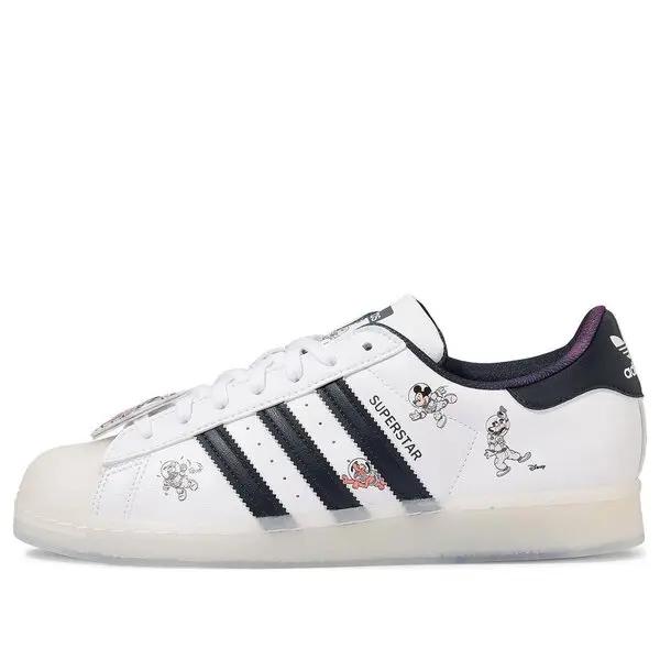 Adidas Superstar X Disney Shoes White 'white Black