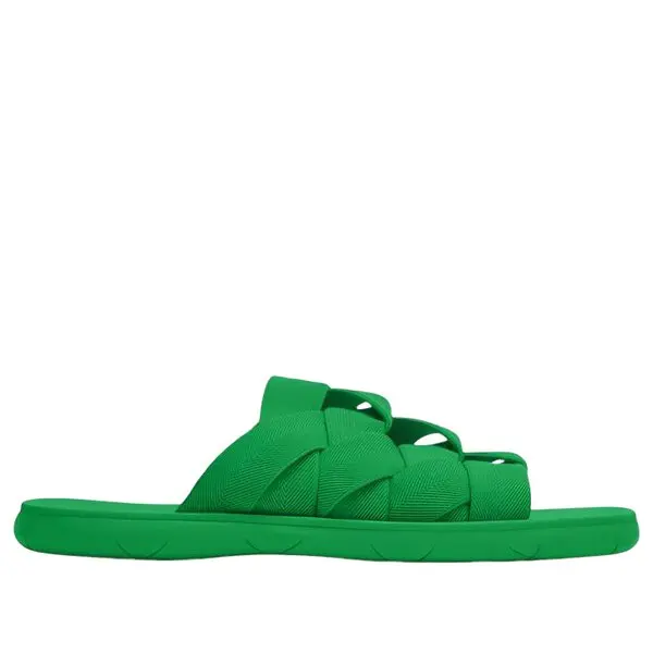 Bottega Veneta Intrecciato Elastic Slides