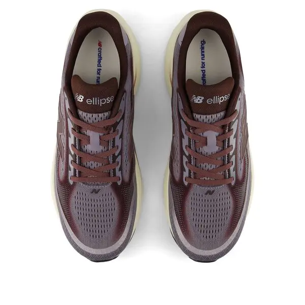 NEW BALANCE Ellipse 'off-line Grey Cherry Leather - Off-line Grey/cherry Leather