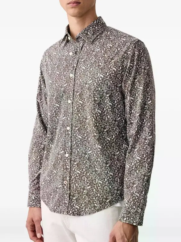 JOOP! Floral-print Long-sleeved Shirt
