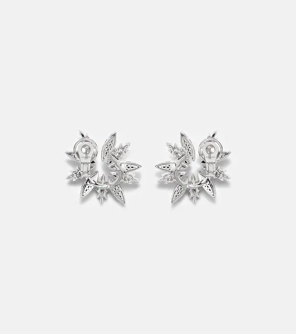 Yeprem Y-couture 18kt White Gold Earrings With Diamonds