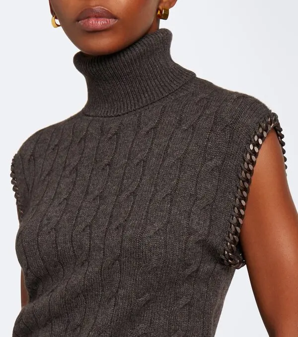 Ralph Lauren Cable-knit Cashmere Sweater Vest