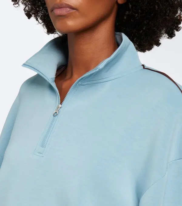 Varley Sian Jersey Half-zip Sweatshirt